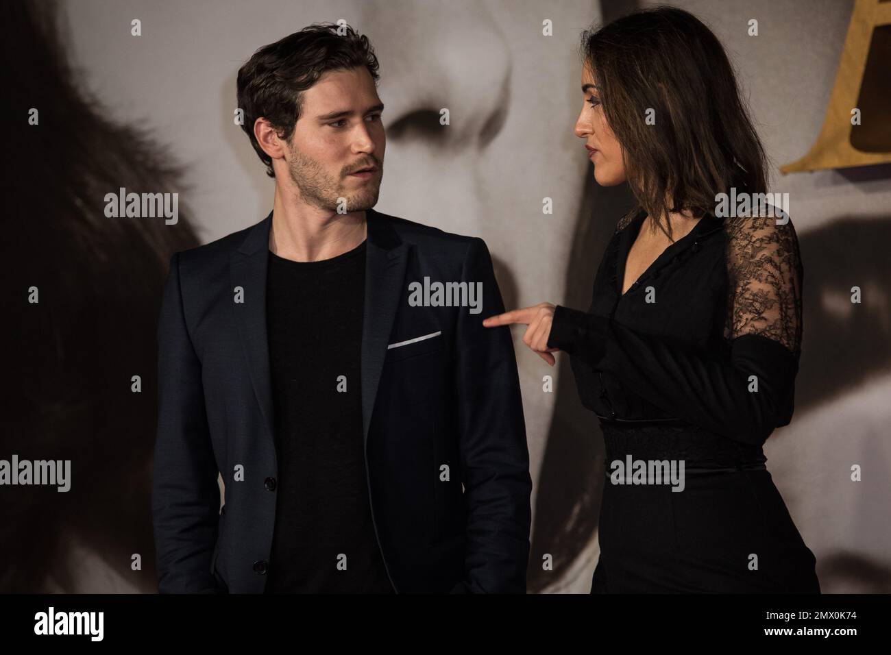 Raphael Desprez poses for photographers upon arrival at the premiere of ...