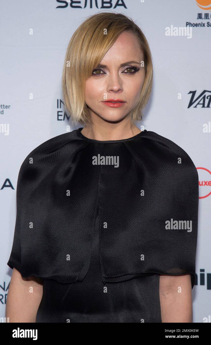 Christina Ricci attends the 44th International Emmy Awards at the New ...