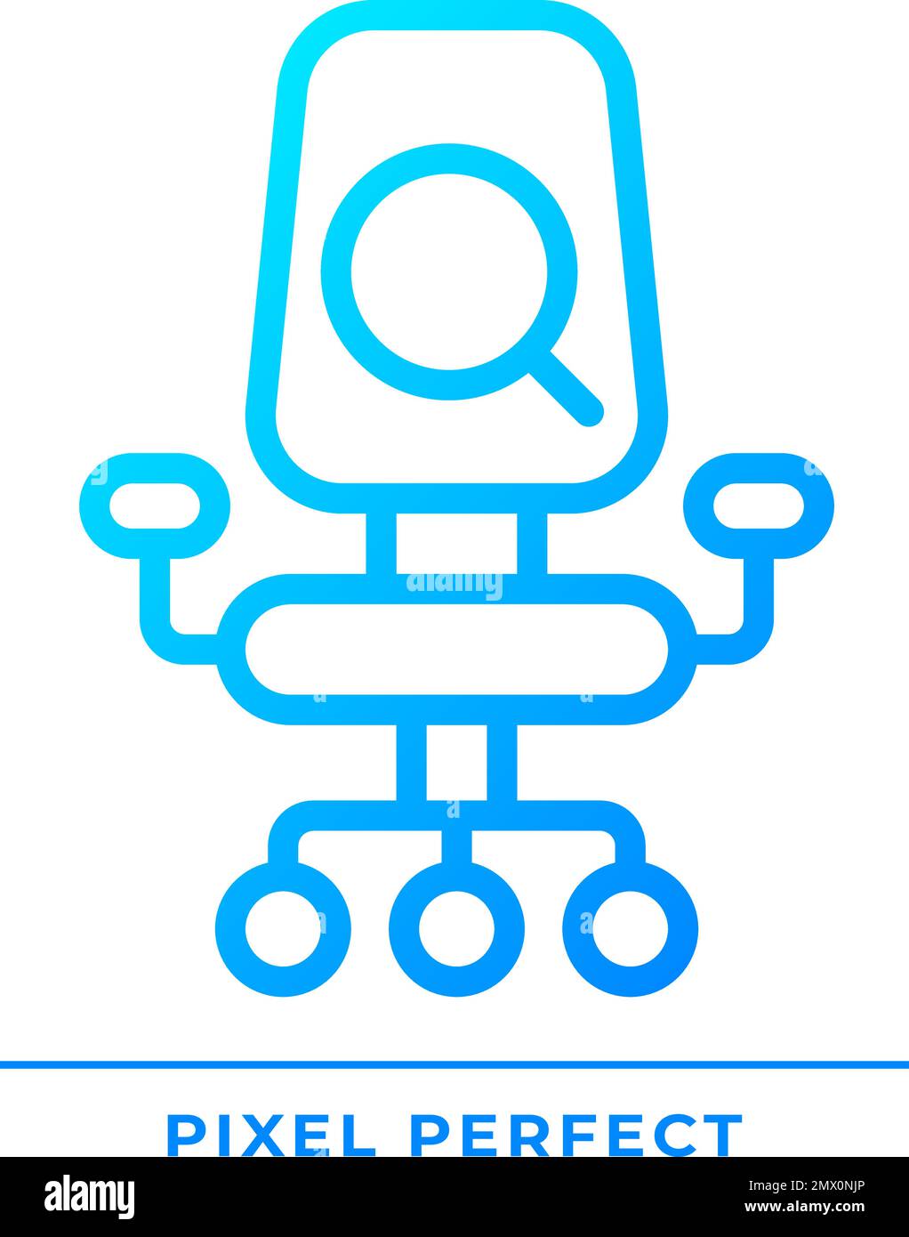 Job opening pixel perfect gradient linear vector icon Stock Vector ...