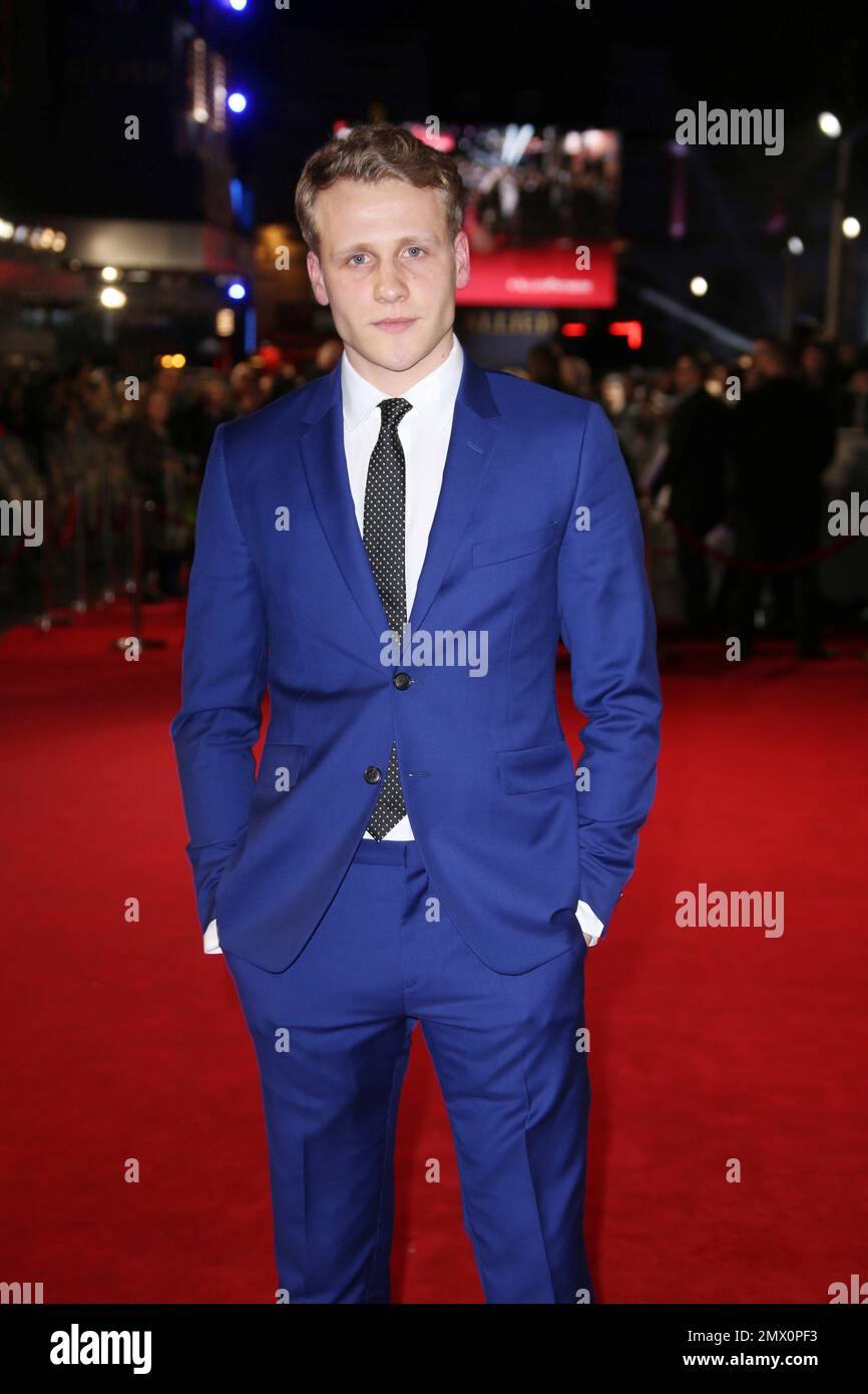 Actor Josh Dylan poses for photographers upon arrival at the premiere ...