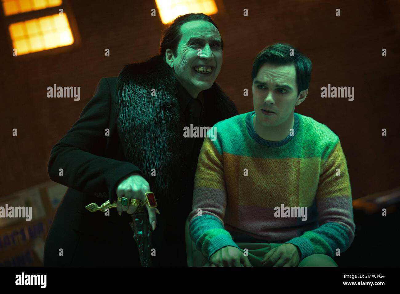 Renfield Nicolas Cage & Nicholas Hoult Stock Photo - Alamy Renfield Nicolas Cage & Nicholas Hoult Stock Photo - Alamy