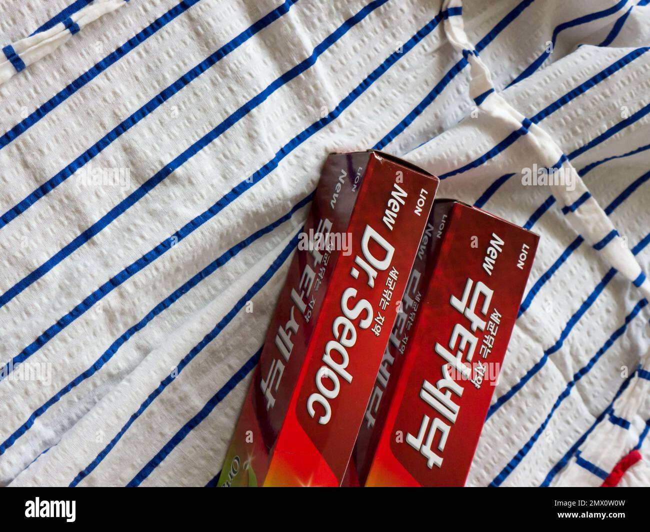 Toothpaste Lion DR. SEDOC Original PLUS+ Stock Photo - Alamy