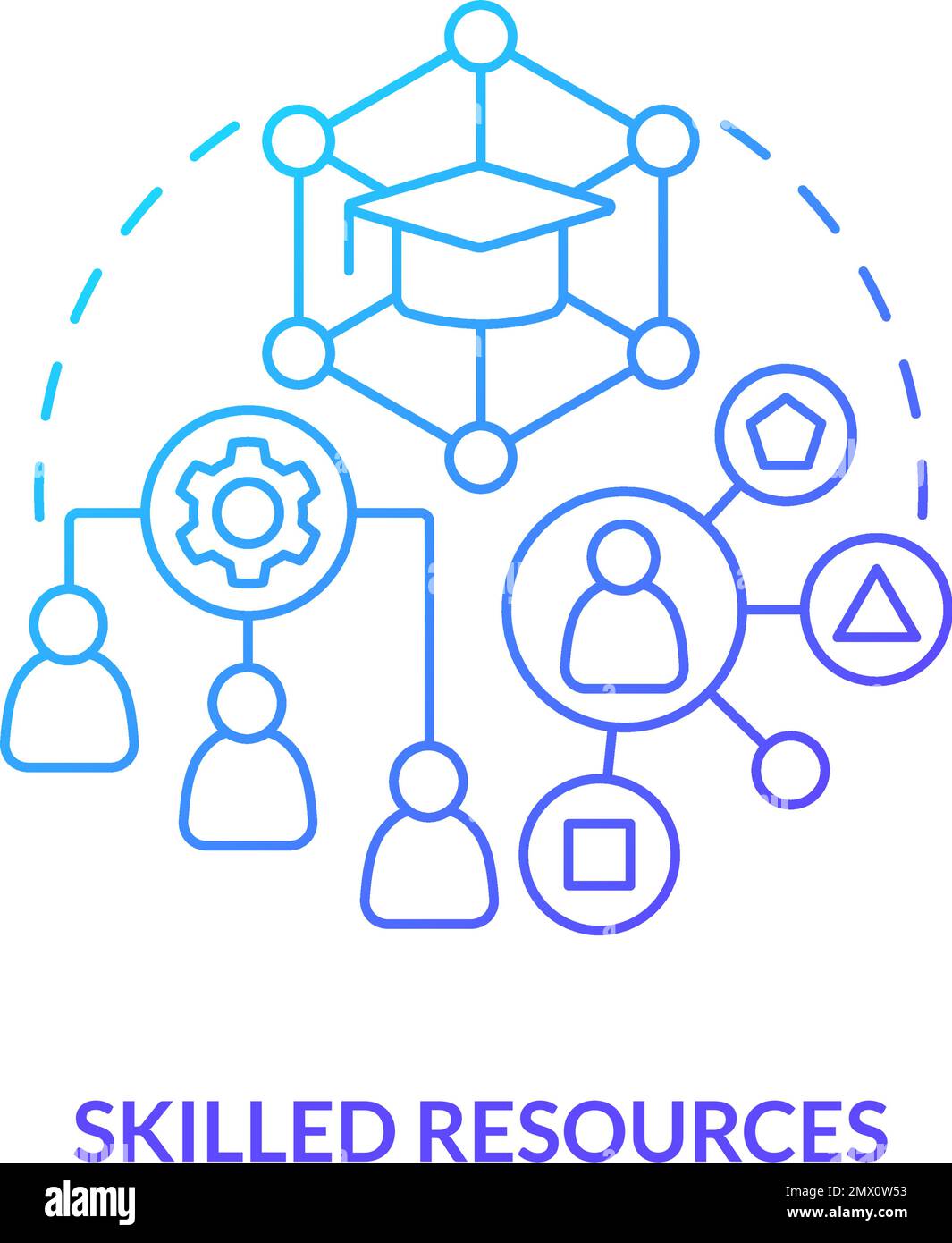 Skilled workforce Stock Vector Images - Alamy