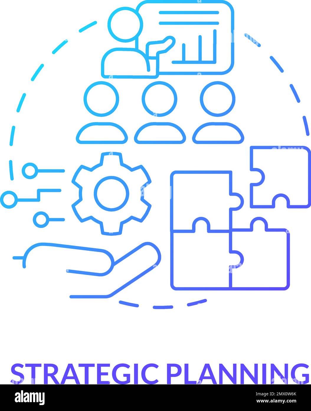 Strategic planning blue gradient concept icon Stock Vector Image & Art ... Strategic planning blue gradient concept icon Stock Vector Image & Art ...
