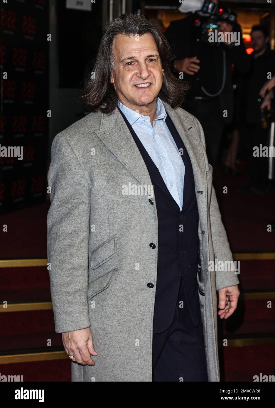 London, UK. 01st Feb, 2023. Scott Mitchell attends a press night for 2: ...