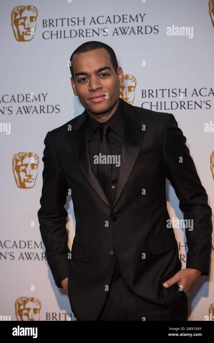 Doc Brown poses for photographers upon arrival at the BAFTA Children's ...
