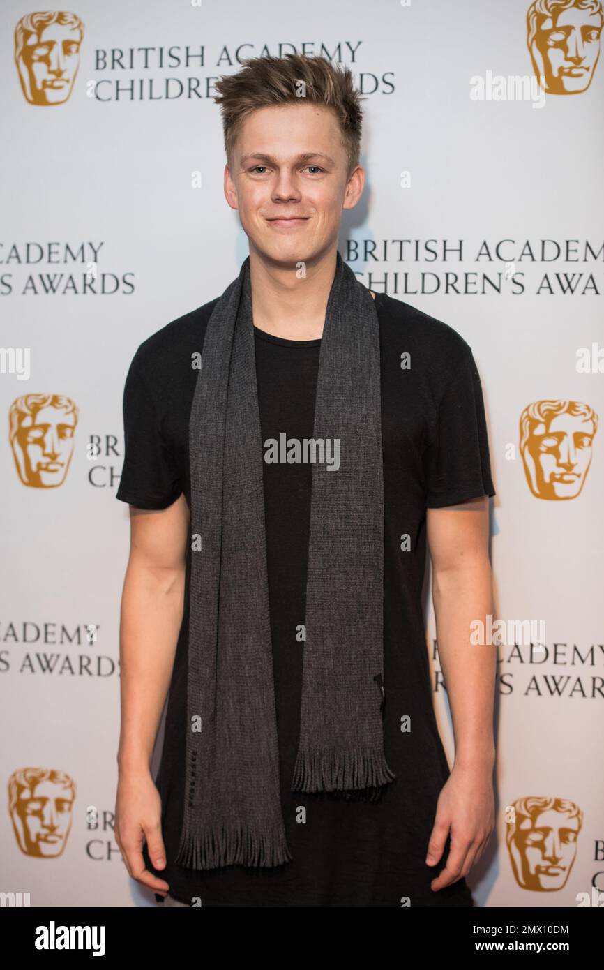Caspar Lee poses for photographers upon arrival at the BAFTA Children's ...