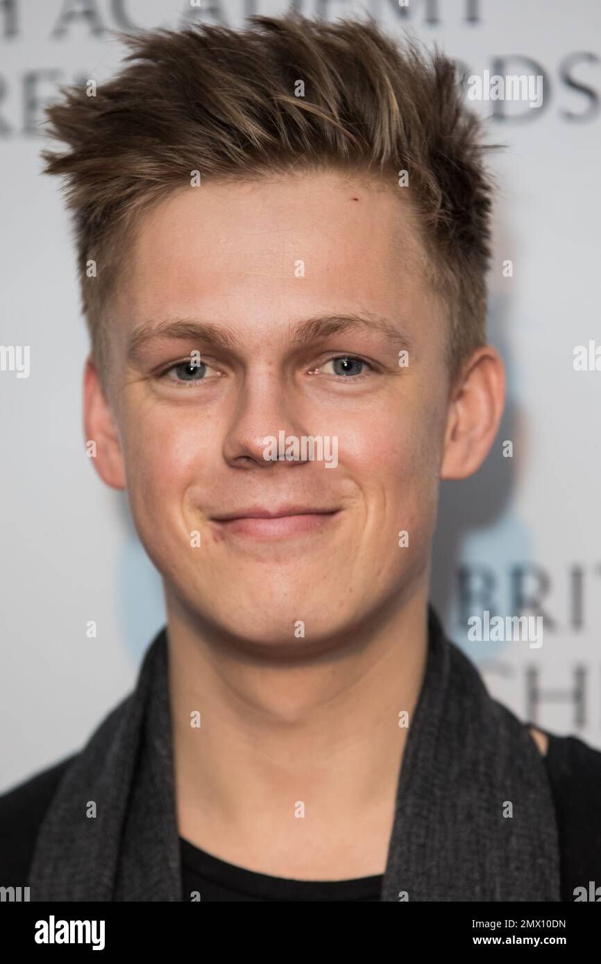 Caspar Lee poses for photographers upon arrival at the BAFTA Children's ...