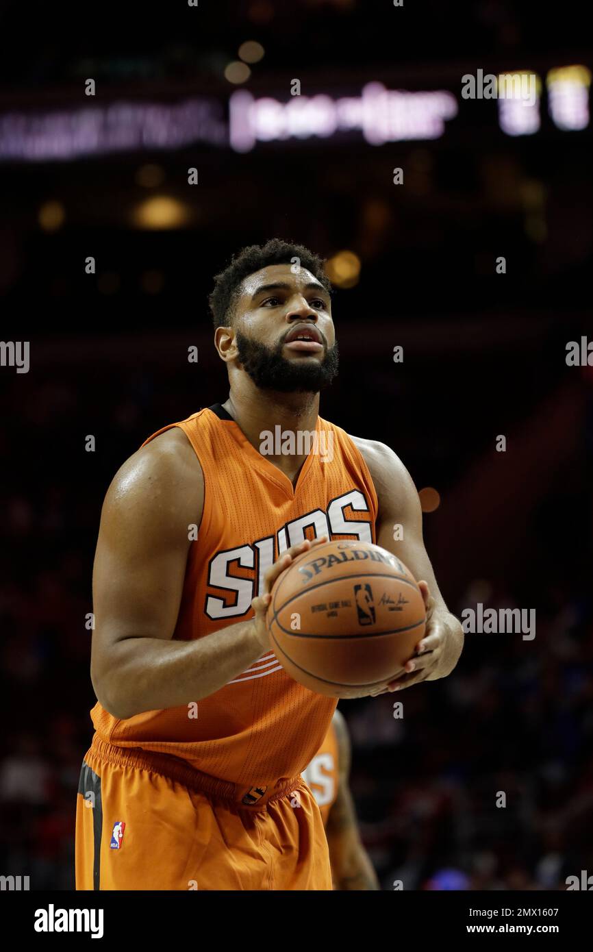 Phoenix Suns' Alan Williams in action during an NBA basketball game ...