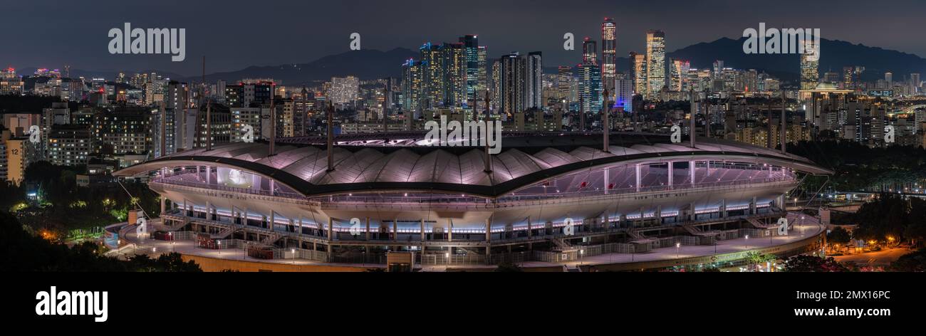 Seoul World Cup Stadium in Mapo district in Seoul, South Korea on 14 ...