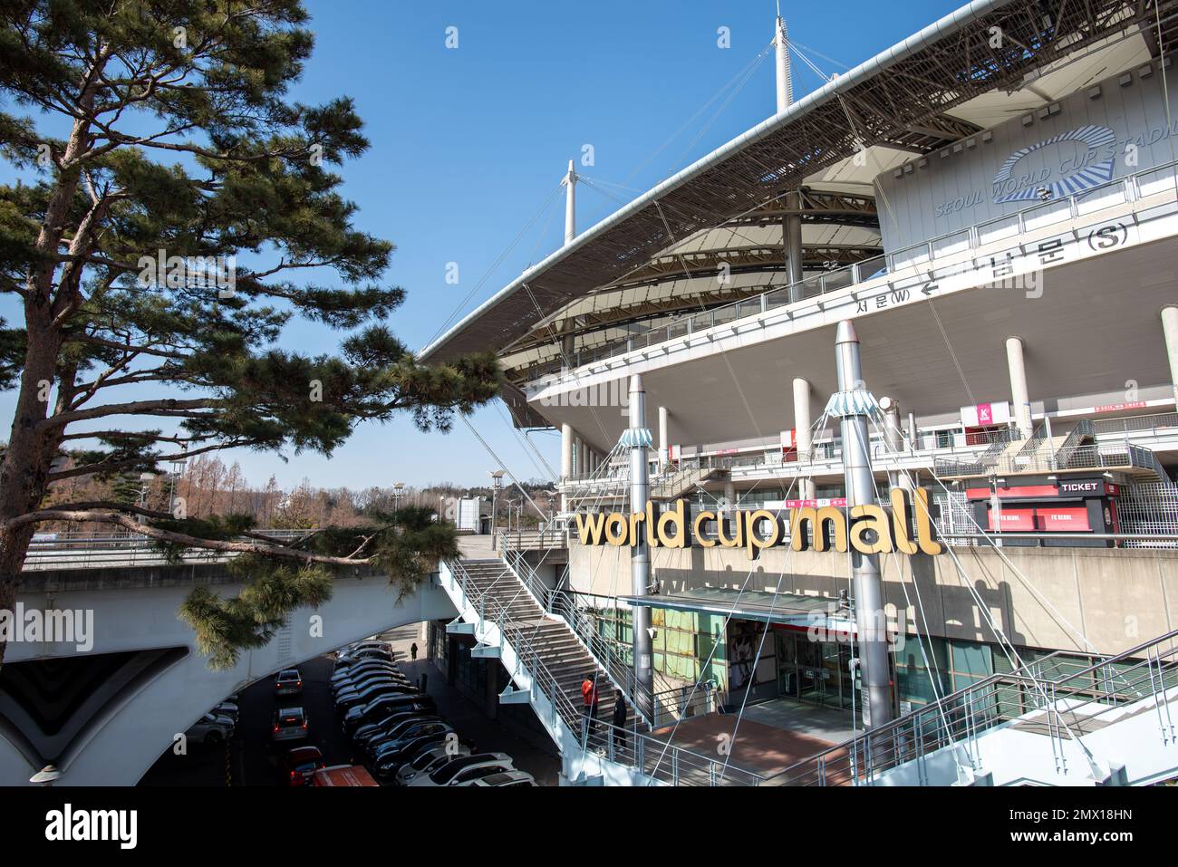 Seoul World Cup Stadium in Mapo district in Seoul, South Korea on 28 ...