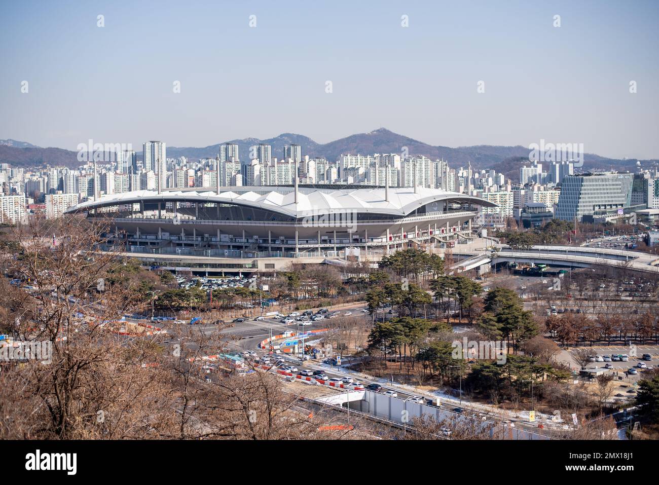 Seoul World Cup Stadium in Mapo district in Seoul, South Korea on 28 ...