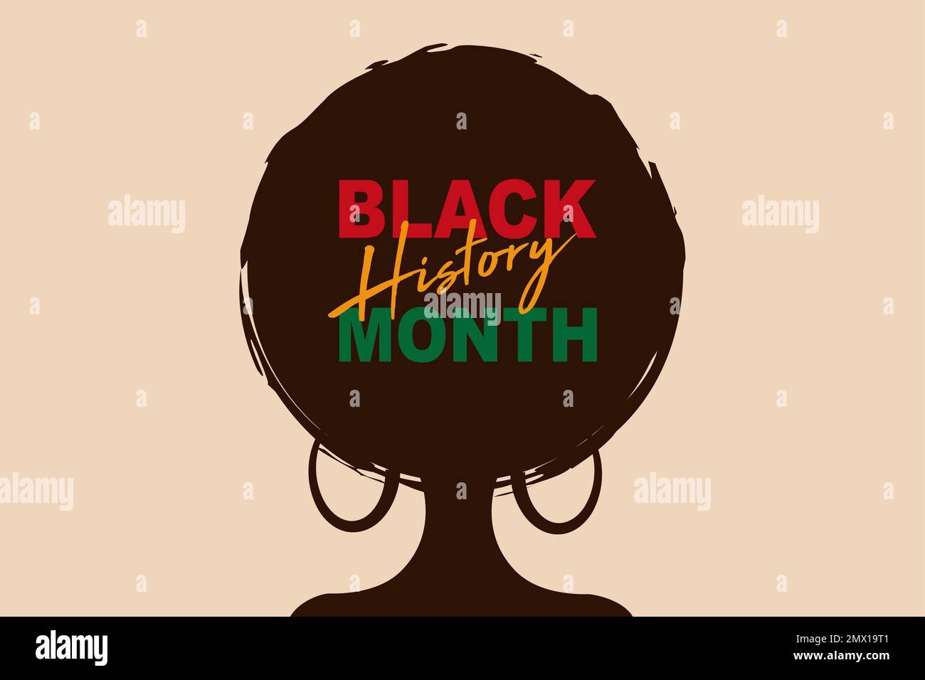 National Black History Month. Holiday concept. Template for background ...