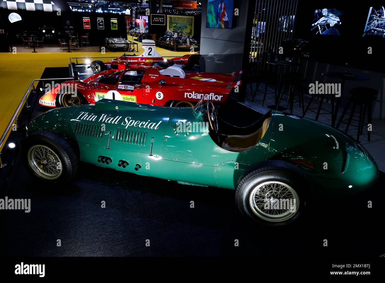 Ferrari 375 Thin Wall Special during the Retromobile 2023 at the Paris ...
