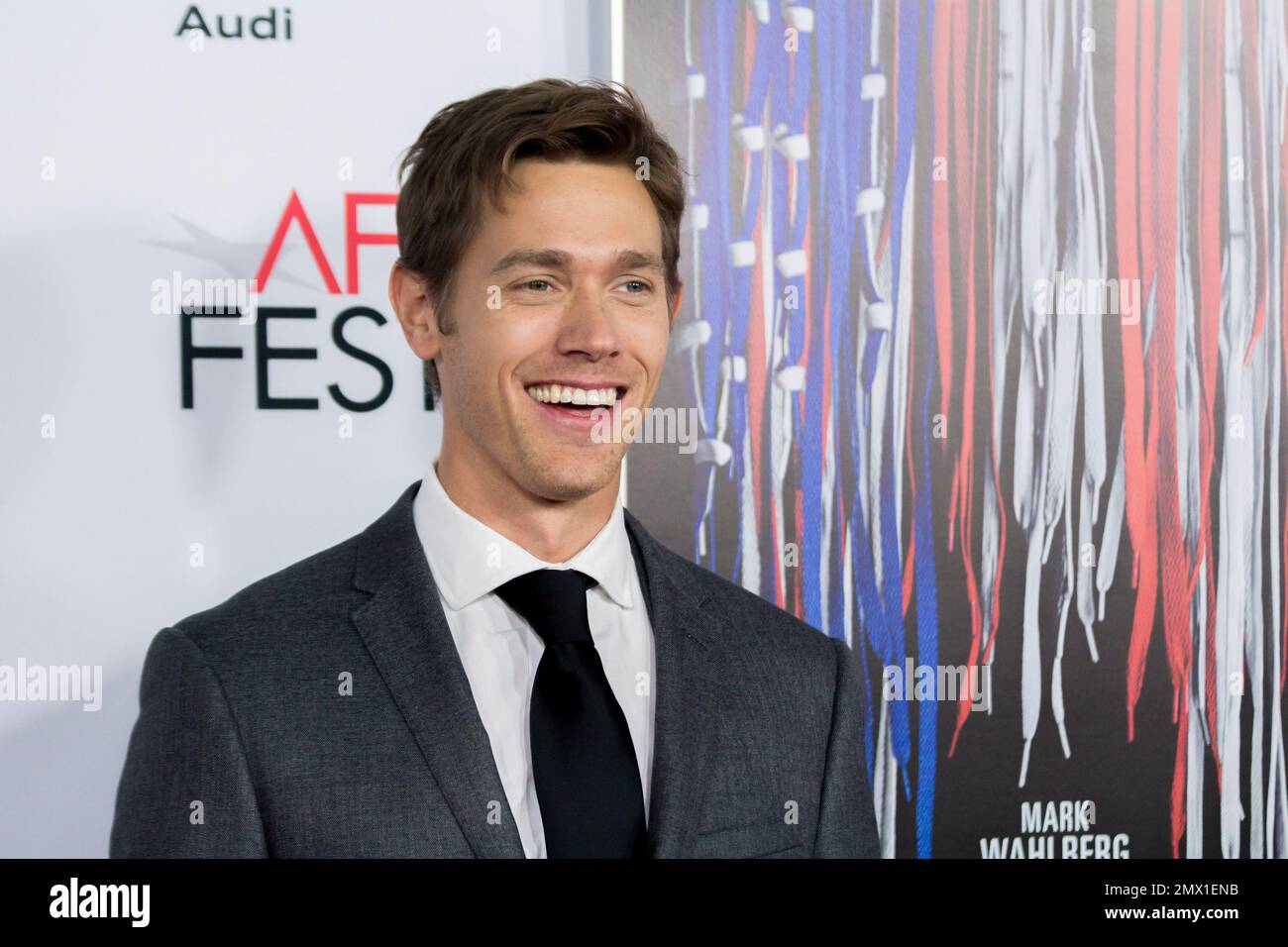 Actor Christopher O'Shea arrives at the 2016 AFI Fest "Patriots Day ...