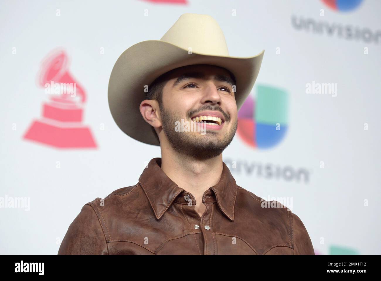 Joss Favela poses in the press room at the 17th annual Latin Grammy ...