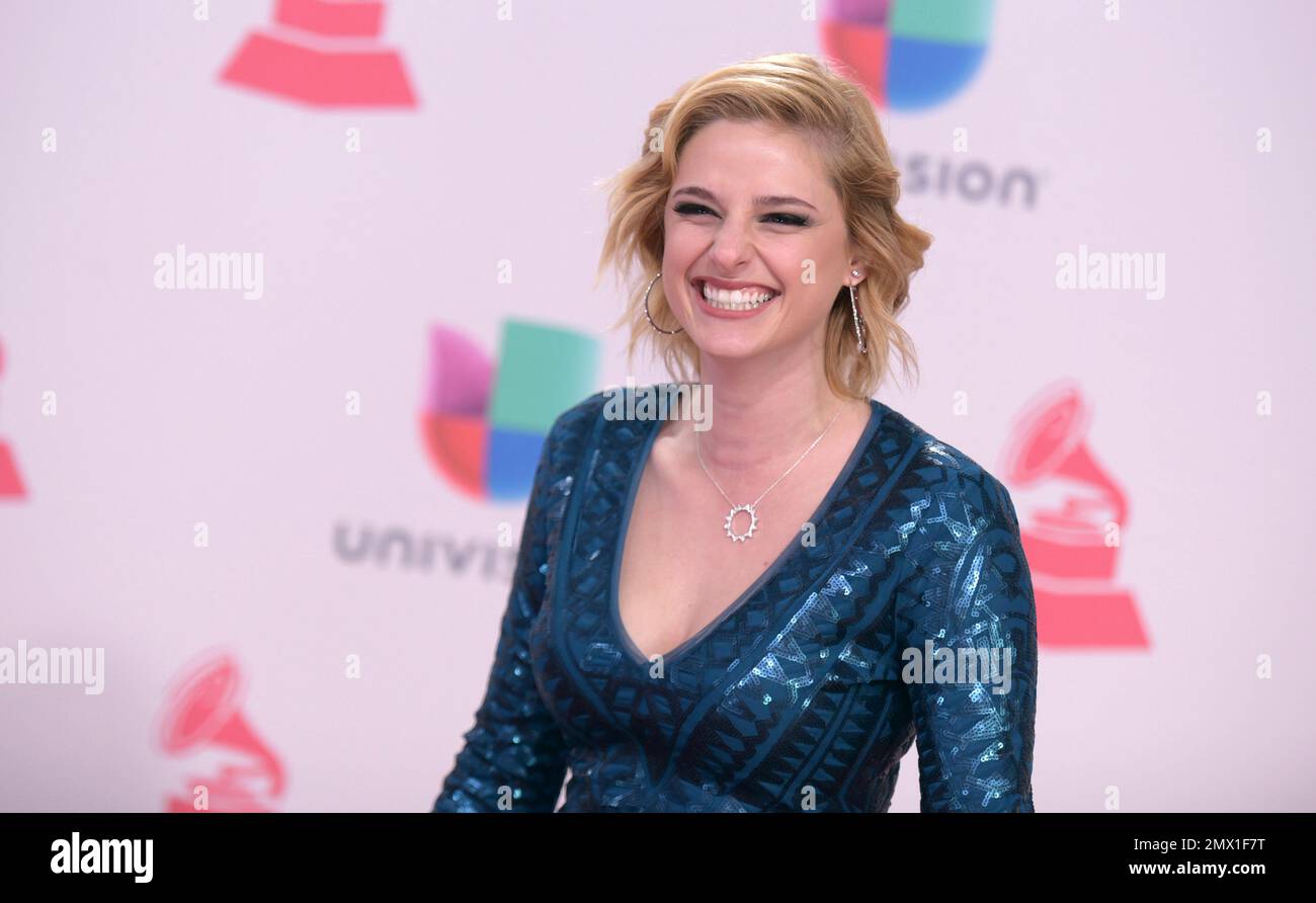 Isabella Prida arrives at the 17th annual Latin Grammy Awards at the T ...