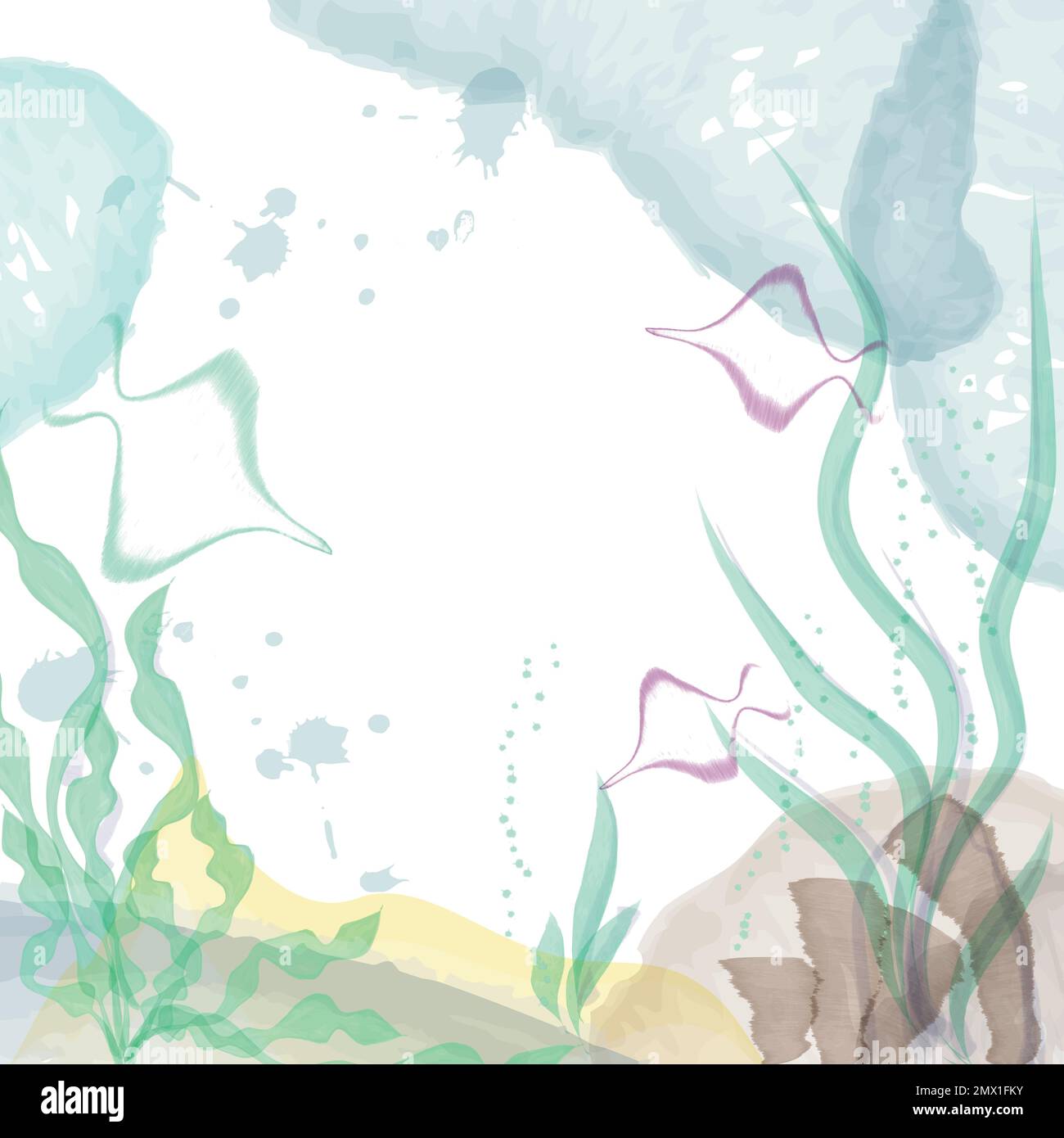 Handmade canvas art Stock Vector Images - Alamy