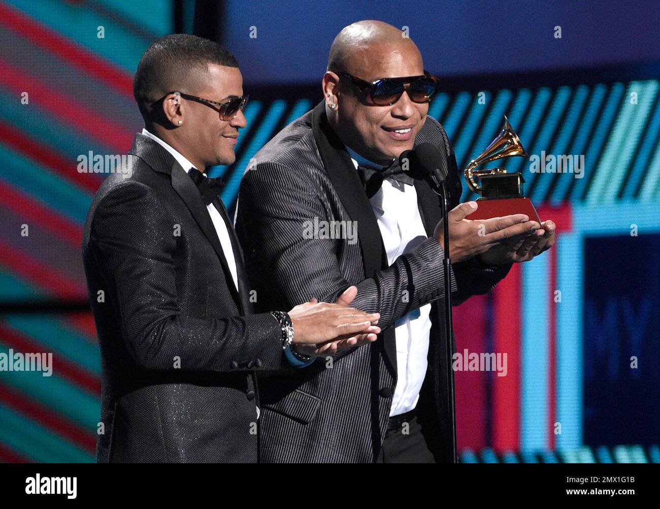 Randy Malcom Martinez, left, and Alexander Delgado, of Gente de Zona ...
