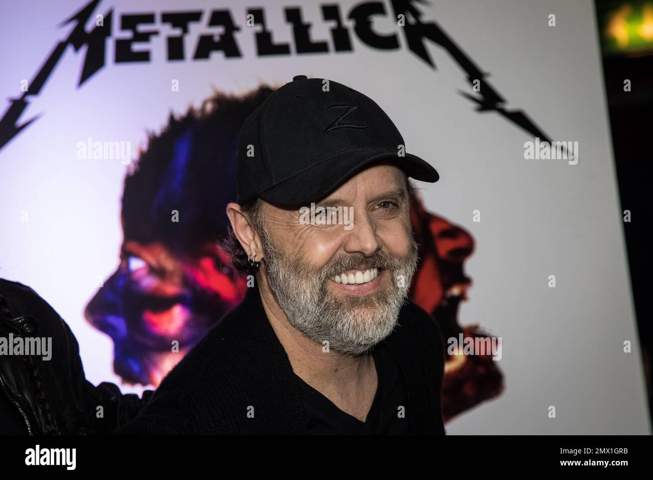 Singer of heavy metal band Metallica, Lars Ulrich poses for ...