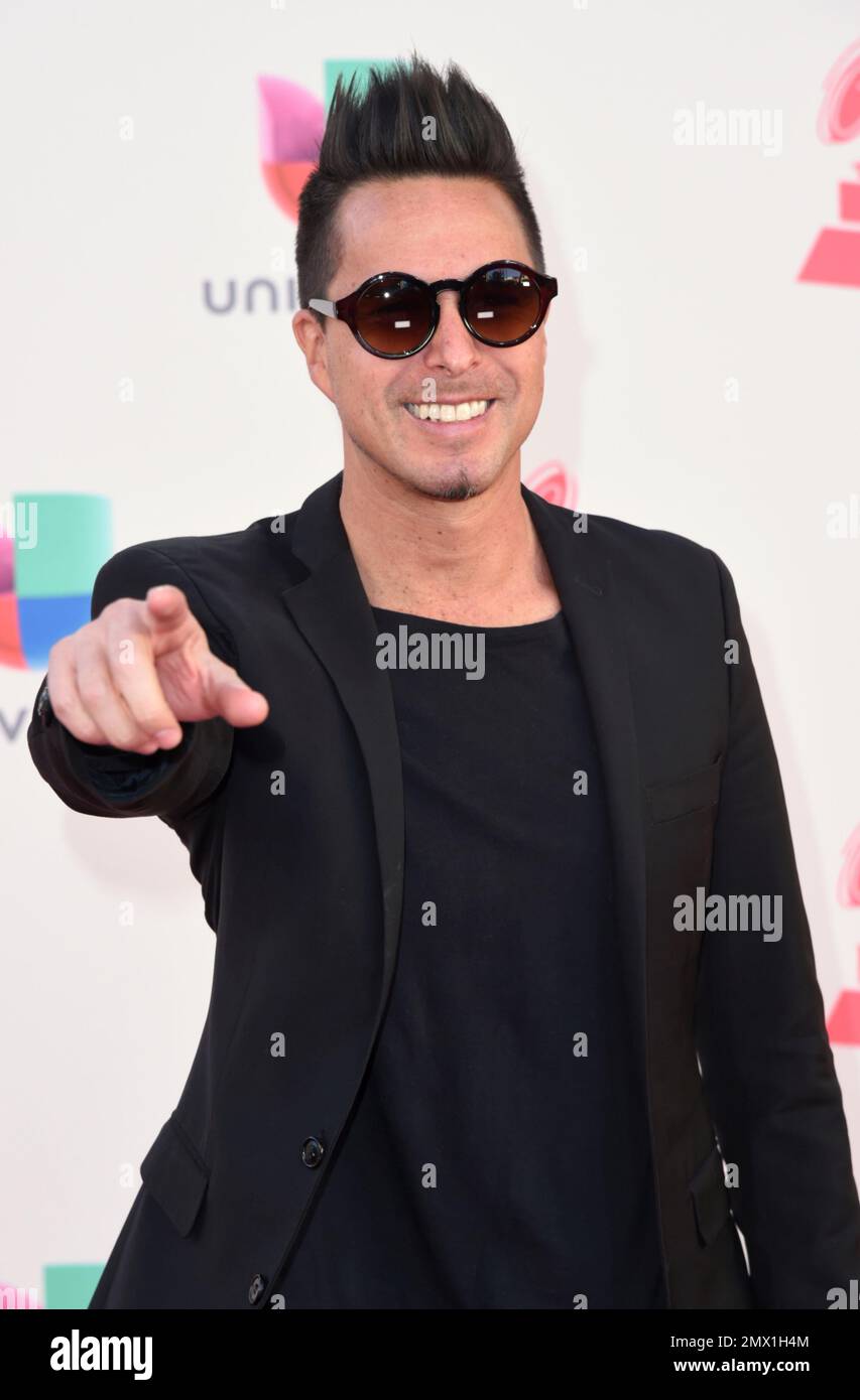DJ Alex Midi arrives at the 17th annual Latin Grammy Awards at the T ...