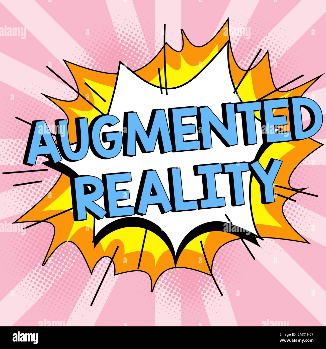Writing displaying text Augmented Reality. Business showcase technology ... Writing displaying text Augmented Reality. Business showcase technology ...