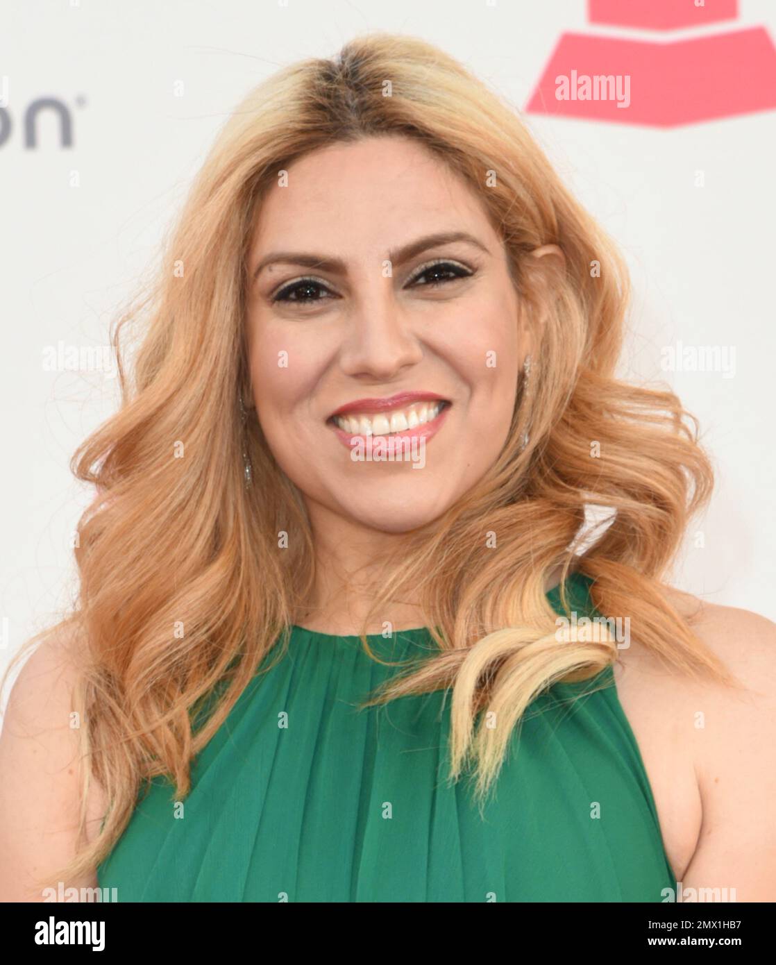 Vanessa Verduga arrives at the 17th annual Latin Grammy Awards at the T ...