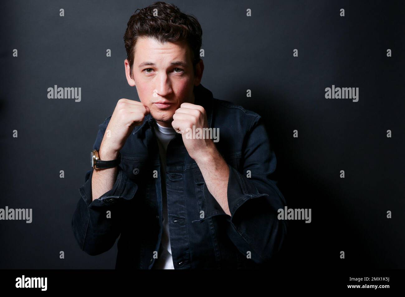 In this Oct. 29, 2016 file photo, Miles Teller poses for a portrait in ...