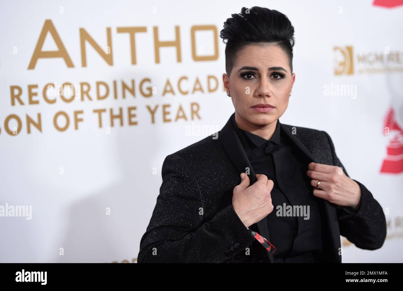 Karen Martello arrives at the Latin Recording Academy Person of the ...