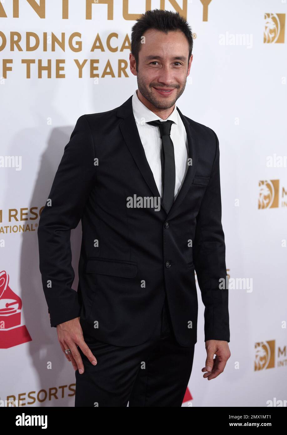 Luciano Pereyra arrives at the Latin Recording Academy Person of the ...