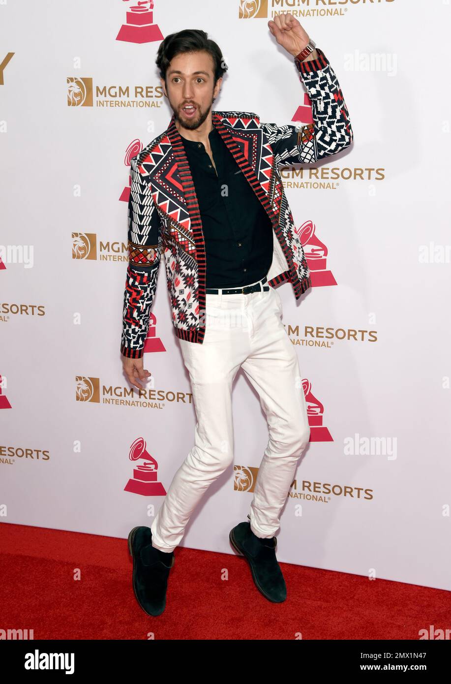 Esteman arrives at the Latin Recording Academy Person of the Year ...