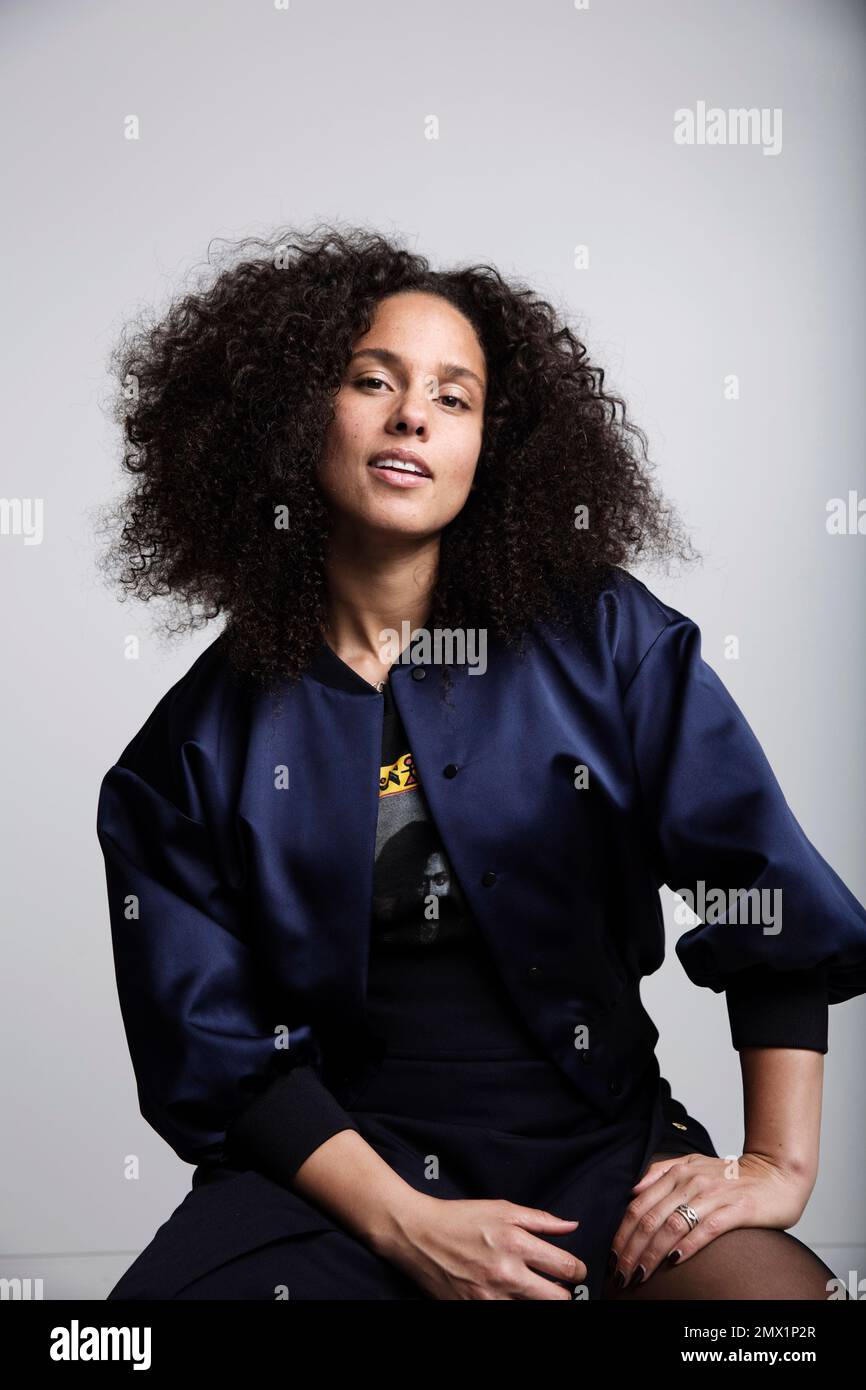 In this Nov. 2, 2016 photo, Alicia Keys poses for a portrait in New ...