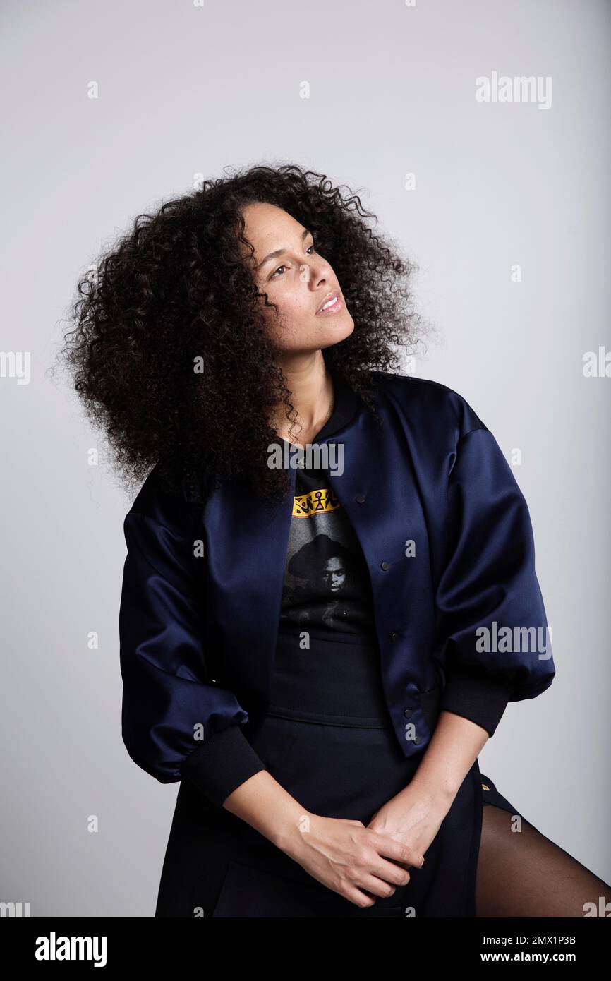 In this Nov. 2, 2016 photo, Alicia Keys poses for a portrait in New ...