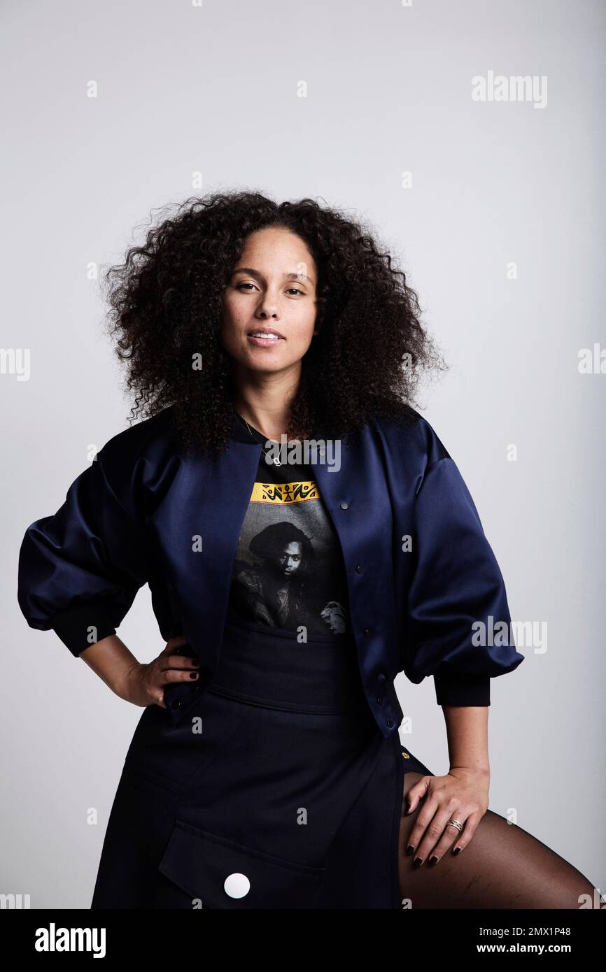 In this Nov. 2, 2016 photo, Alicia Keys poses for a portrait in New ...