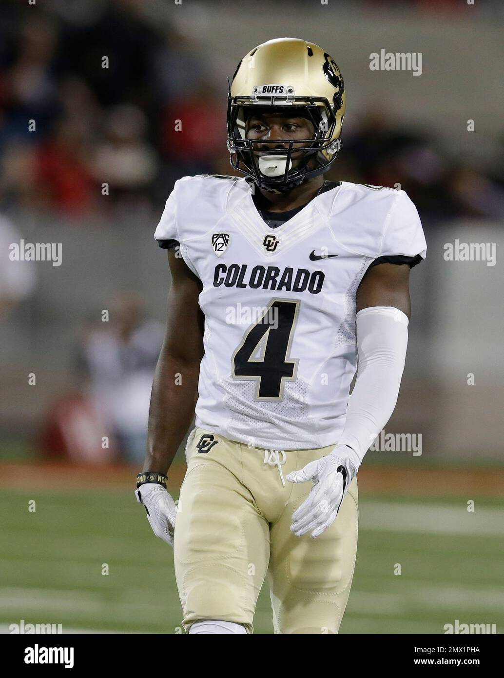 Colorado defensive back Chidobe Awuzie (4) during the first half of an ...
