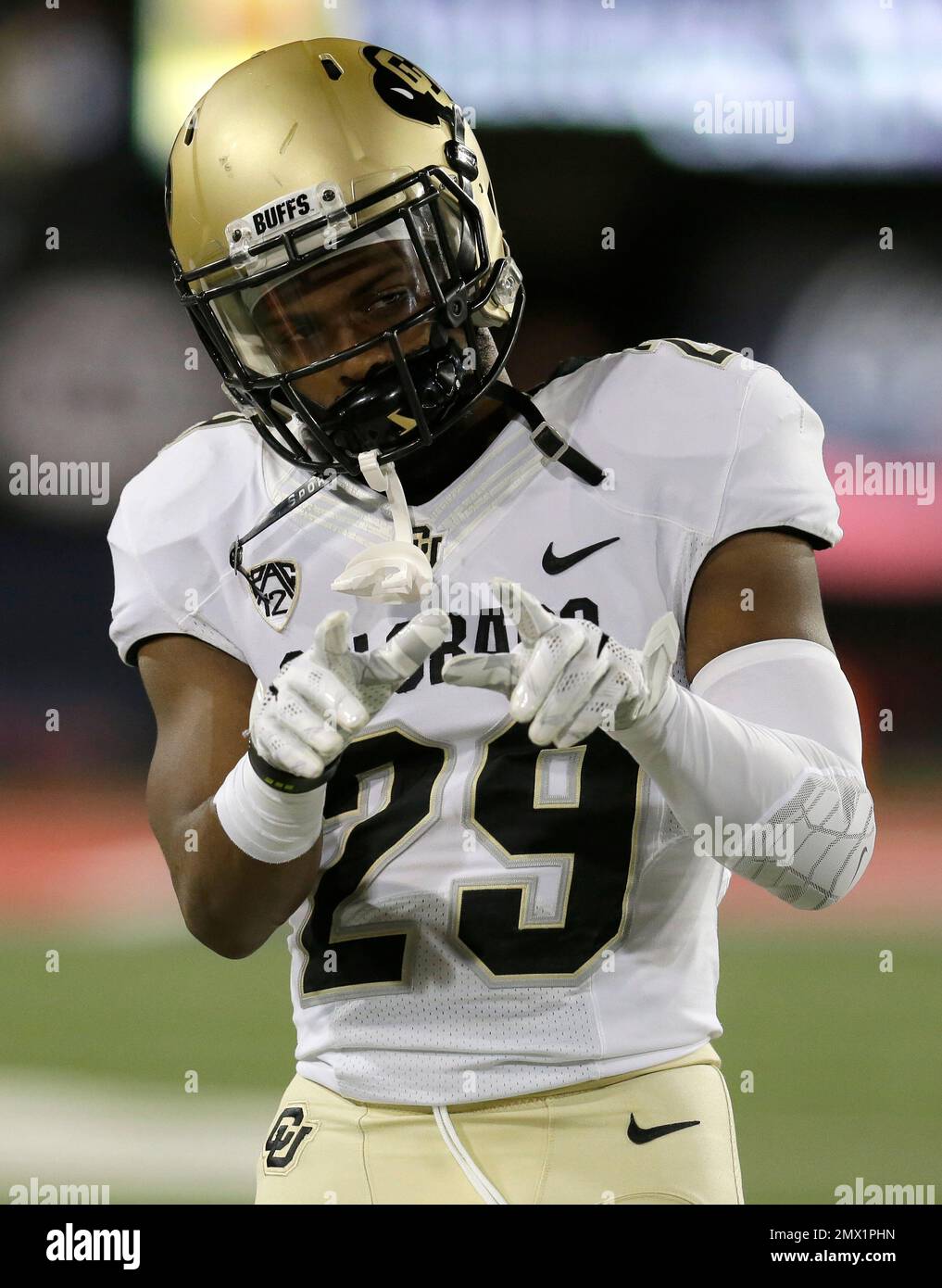 Colorado running back Donovan Lee (29) during the first half of an NCAA ...