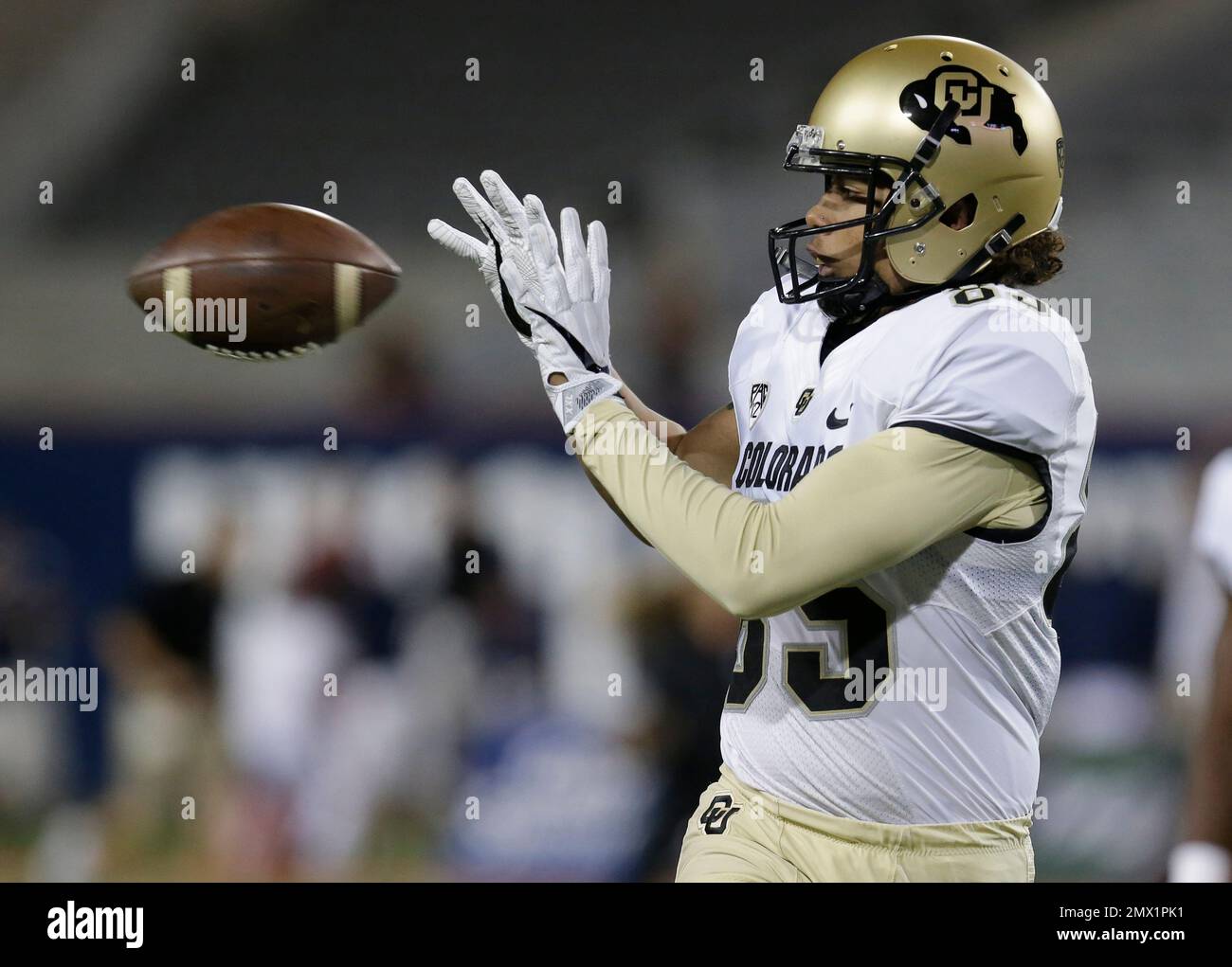 Colorado wide receiver Justin Jan (85) during the first half of an NCAA ...