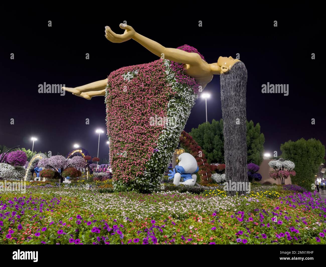 Dubai, United Arab Emirates - 17th November, 2021: Dubai miracle garden ...