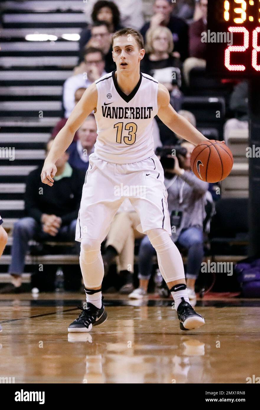 Vanderbilt guard Riley LaChance against Belmont in the second half of ...