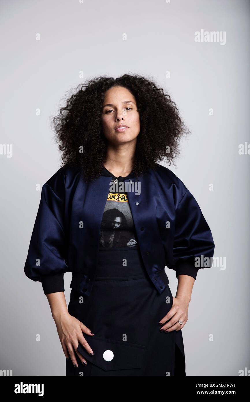 In this Nov. 2, 2016 photo, Alicia Keys poses for a portrait in New ...