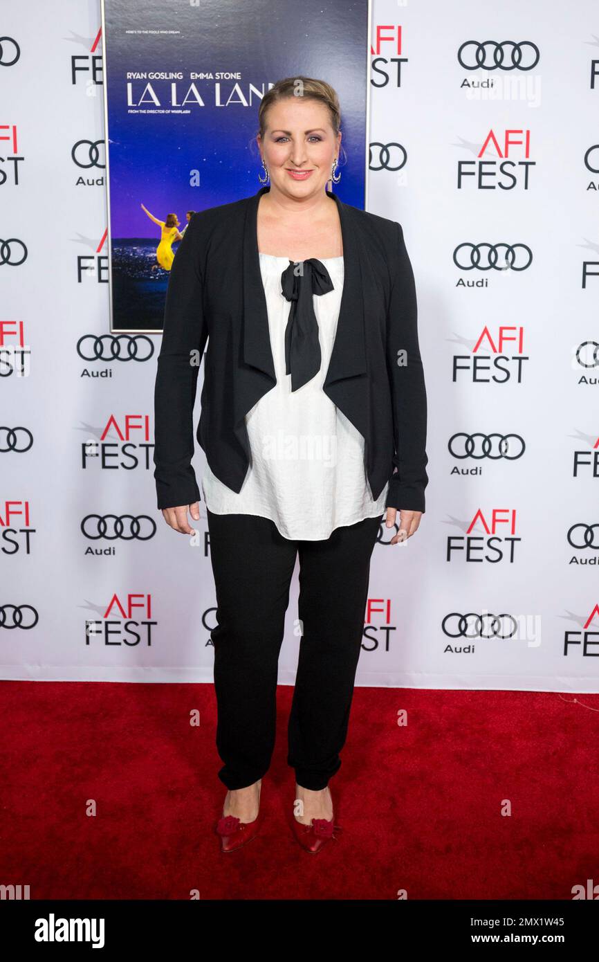 Choreographer Mandy Moore arrives at the 2016 AFI Fest screening of "La ...