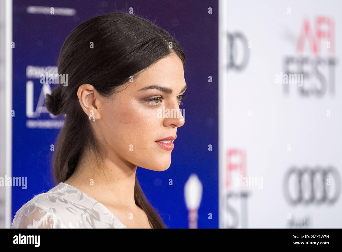 Actress Callie Hernandez arrives at the 2016 AFI Fest screening of "La La Land" at the TCL ...