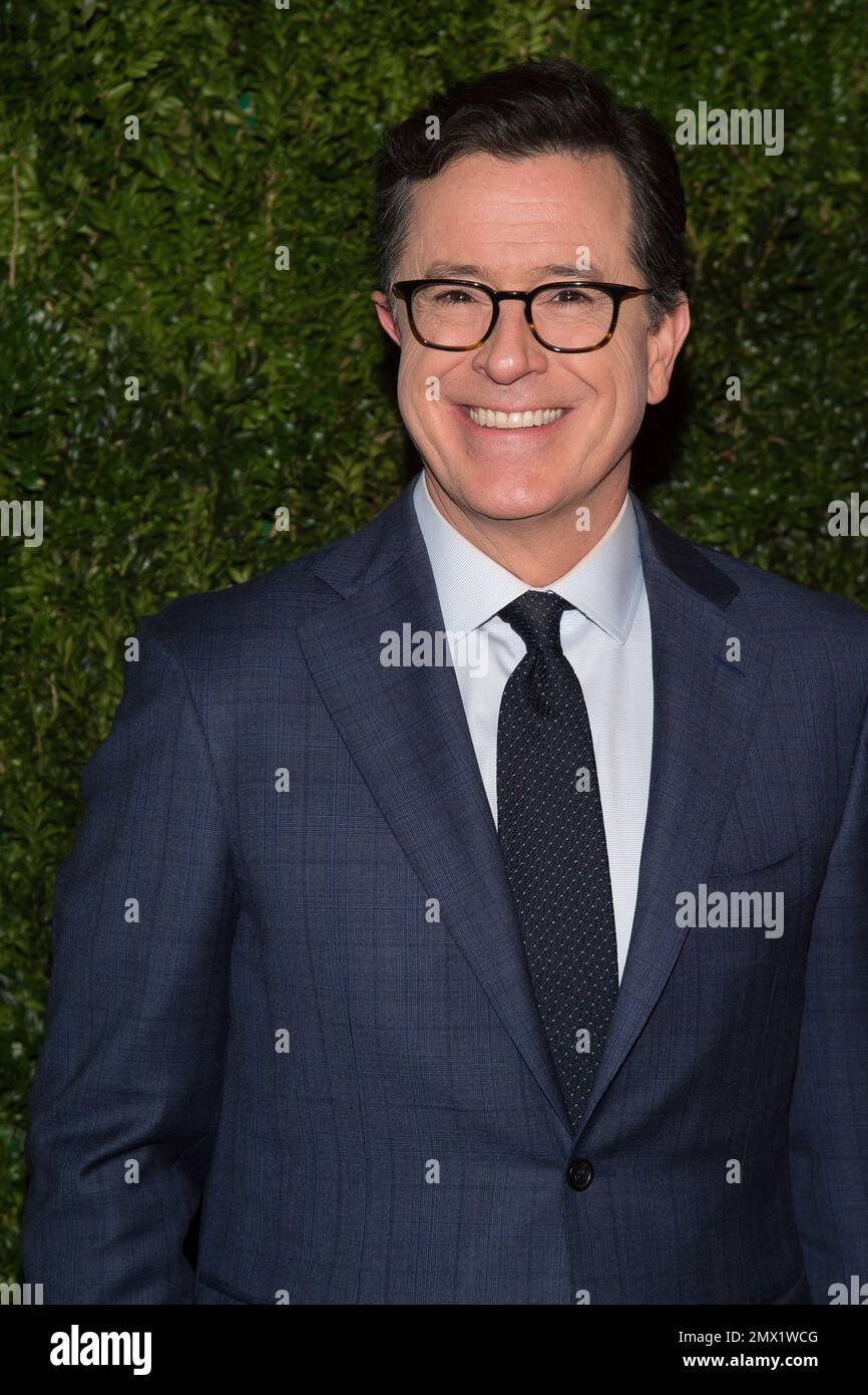 Stephen Colbert attends The Museum of Modern Art Film Benefit tribute ...