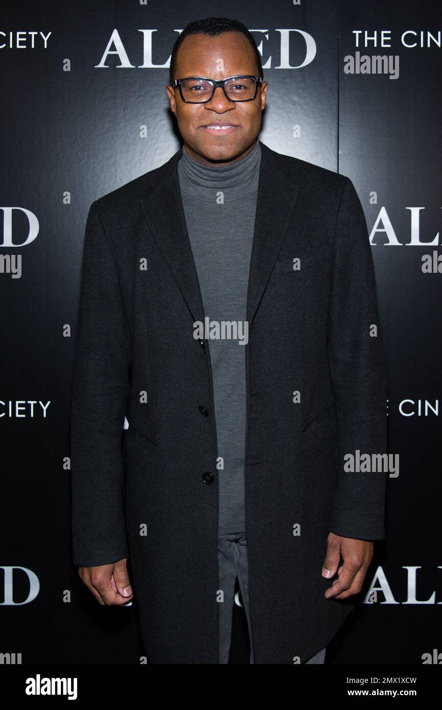 Artist Geoffrey Fletcher attends a special screening of "Allied ...