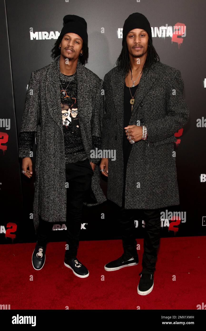 Laurent Nicolas Bourgeois and Larry Nicolas Bourgeois attend the ...