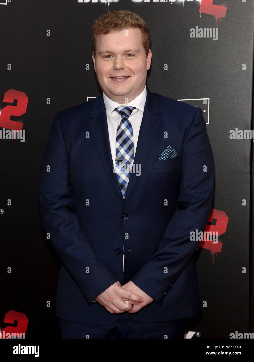 Brett Kelly attends the premiere of "Bad Santa 2" at AMC Loews Lincoln ...