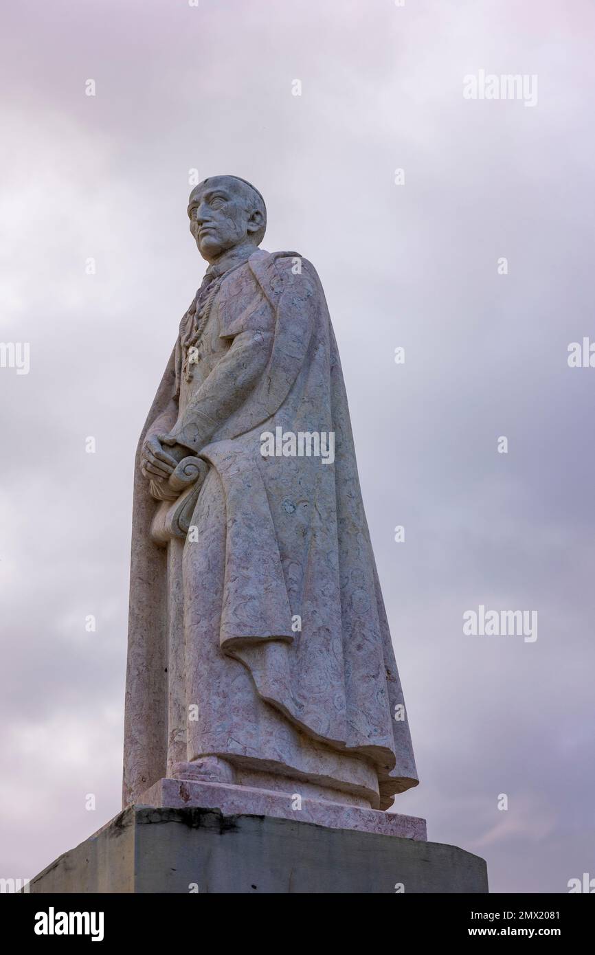 FARO, PORTUGAL - 4th DECEMBER 2022: Statue of the Bishop Francisco ...