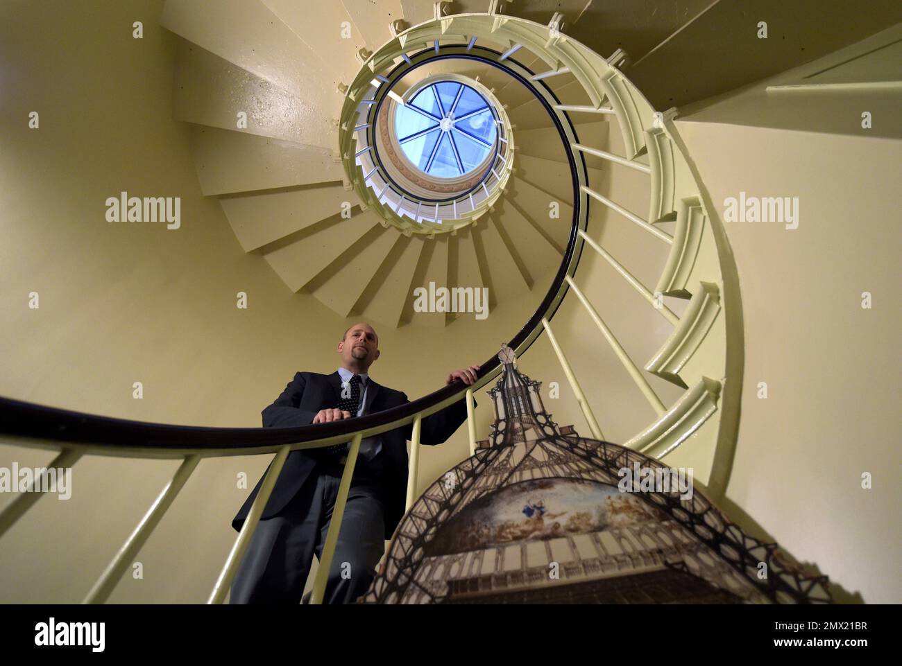 Shane Gallagher, construction manager for the Architect of the Capitol ...