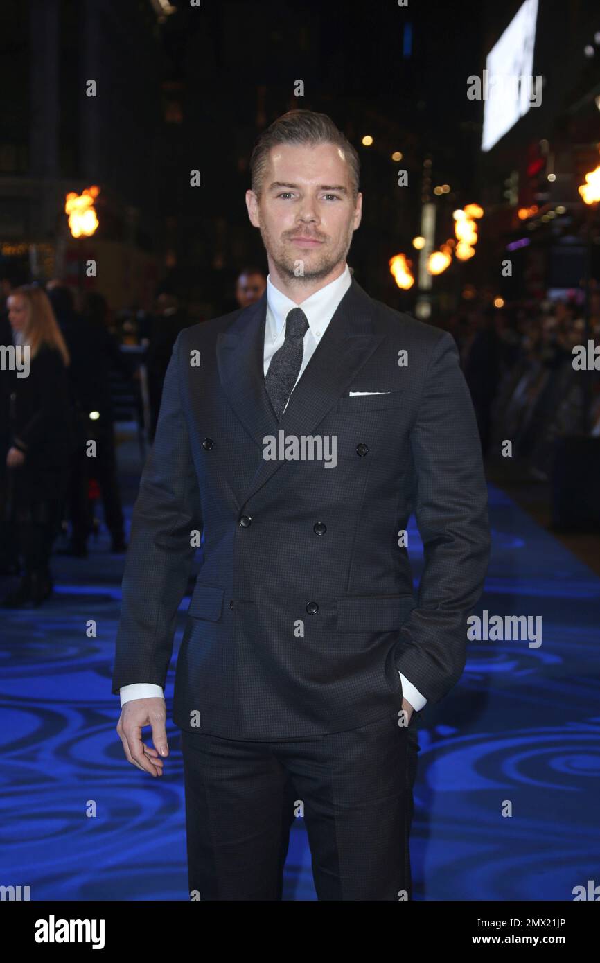 Actor Josh Cowdery poses for photographers upon arrival at the premiere ...