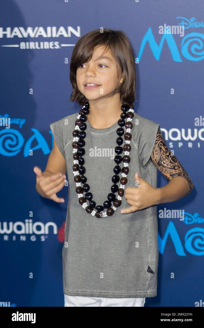 Malachi Barton arrives at the 2016 AFI Fest - "Moana" World Premiere at ...